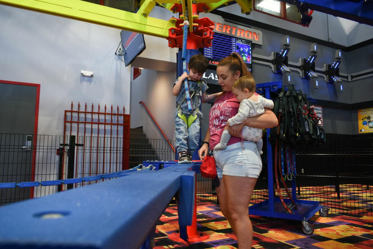 Sky Tykes Ropes Course - Triple Play