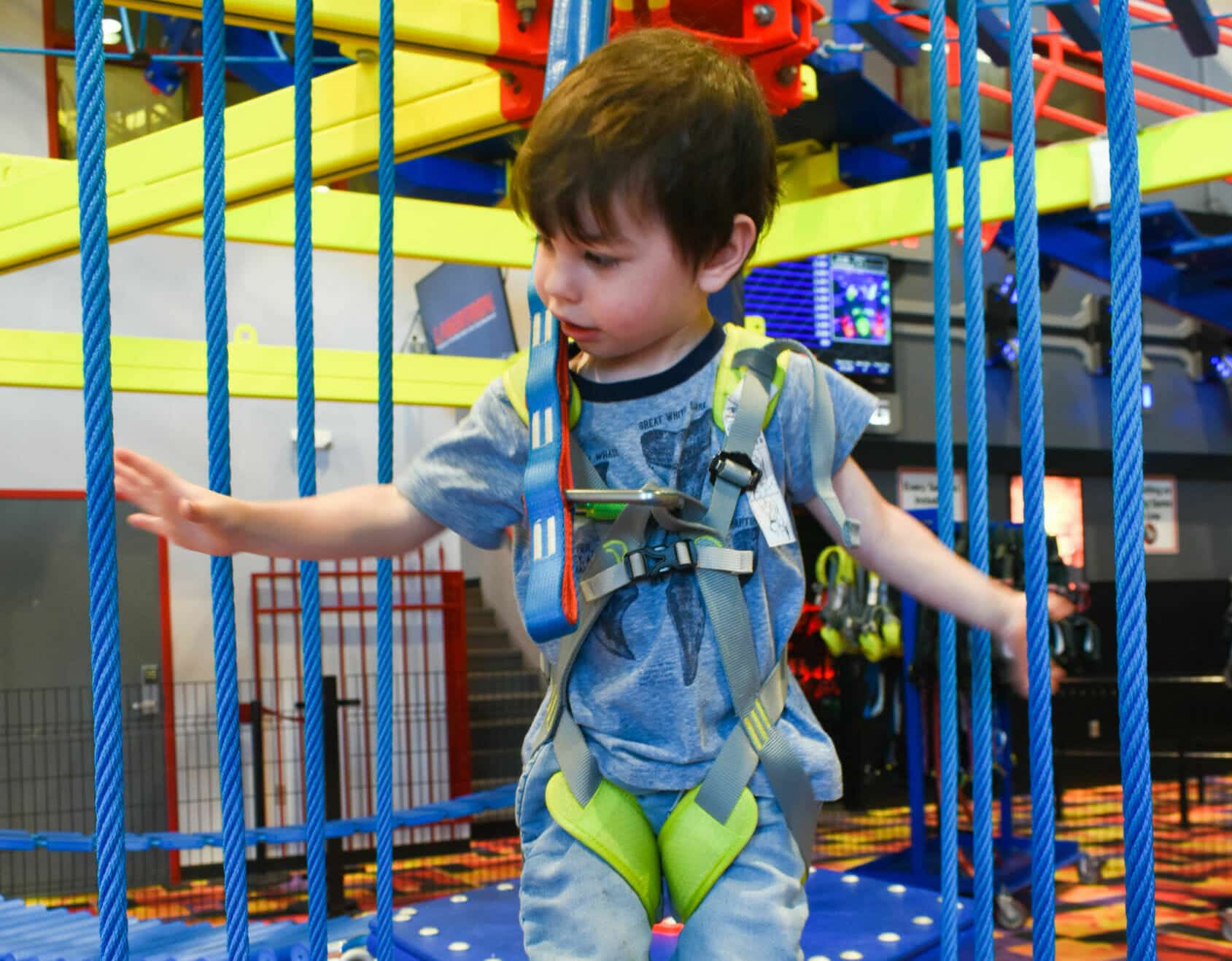 Sky Tykes Ropes Course - Triple Play